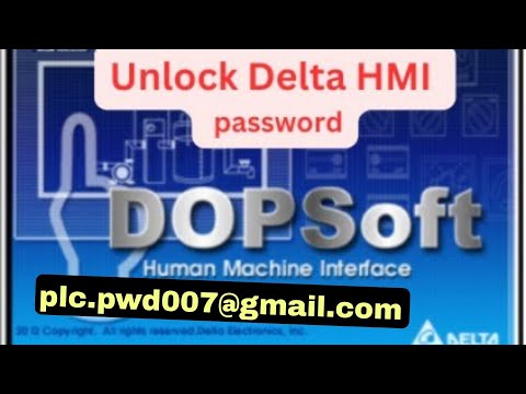 Unlock/Bypass HMI Delta Project Password - YouTube