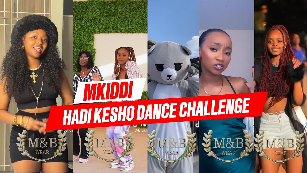 🔥 HADI KESHO DANCE CHALLENGE is taking over TikTok! 🔥 - YouTube