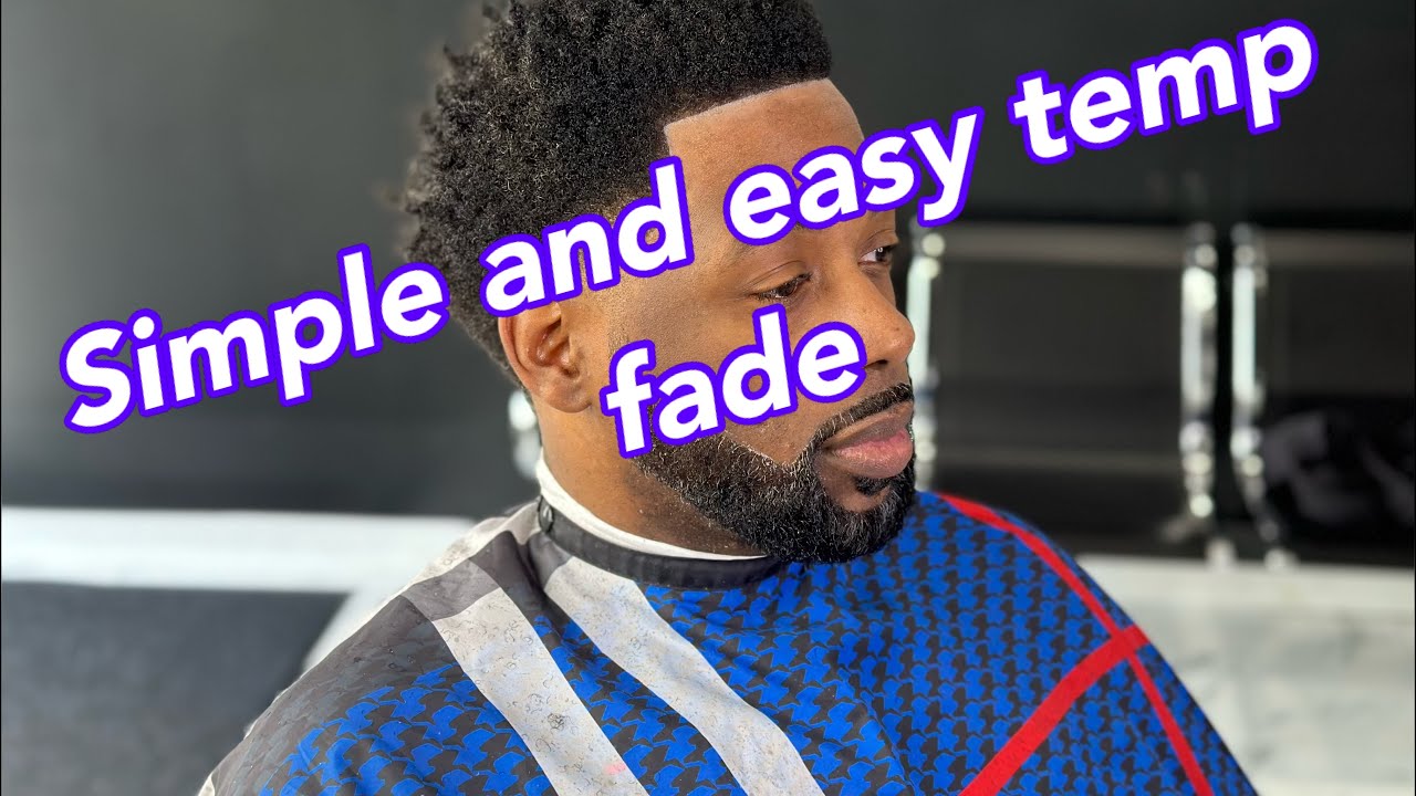 How to cut a Temp (Taper) Fade - YouTube