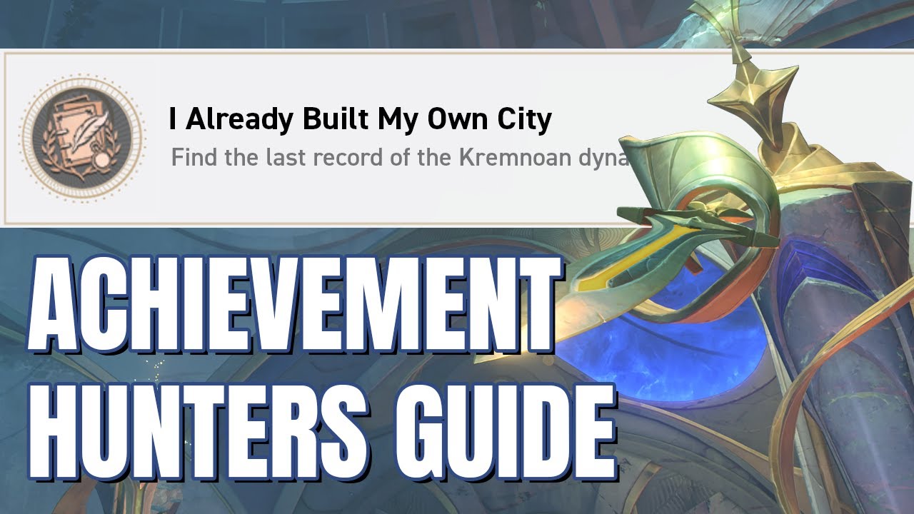 I Already Built My Own City - v3.1 HSR Hidden Achievement Guide - YouTube