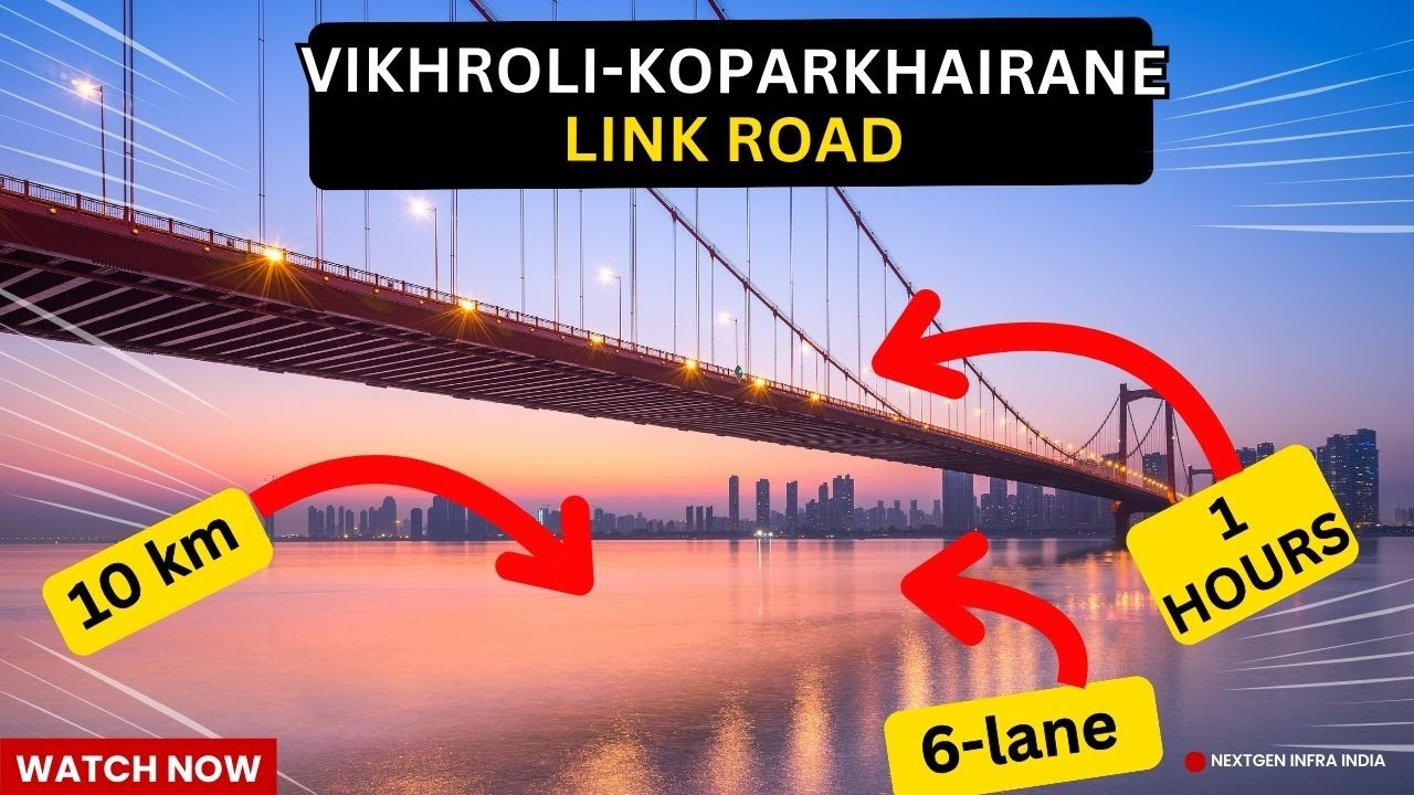 Vikhroli-Koparkhairane Link Road (VKLR): Proposed 6-Lane Thane Creek ...