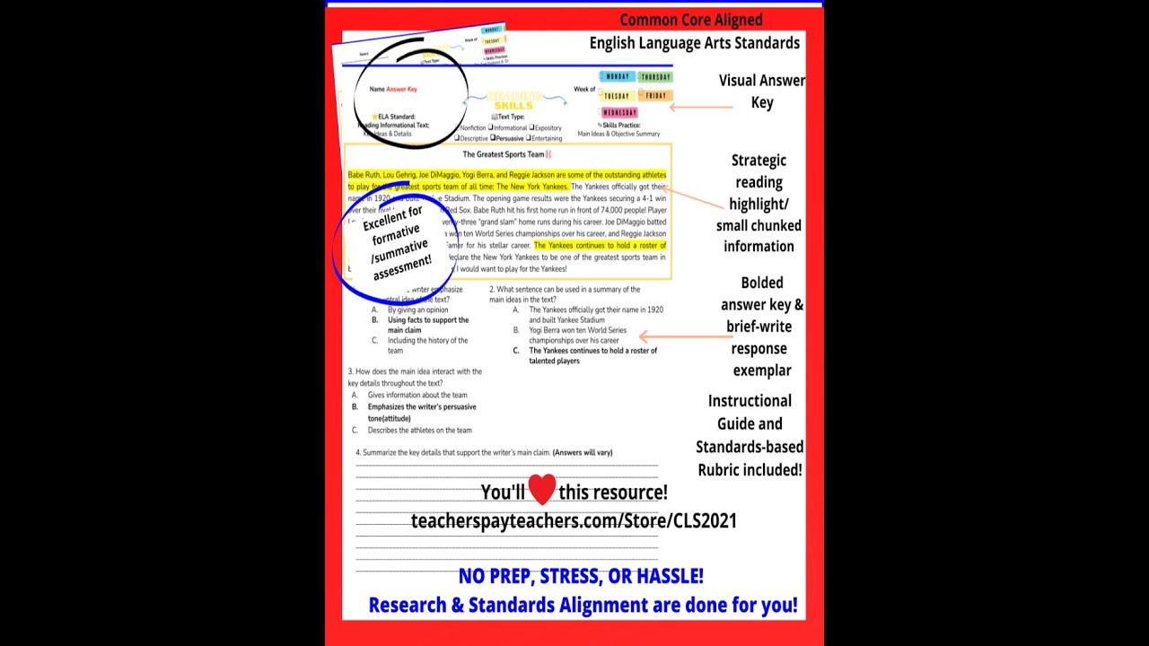 Daily Reading Practice video - YouTube