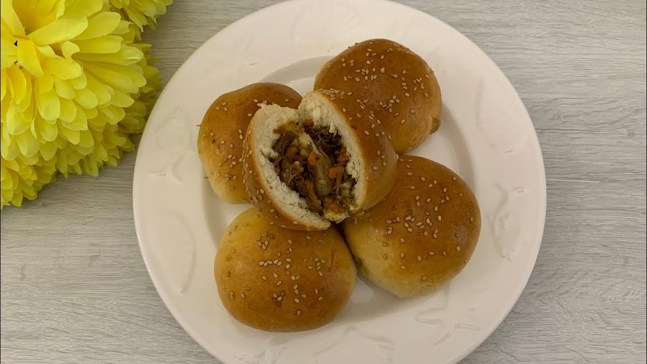 How to make Eggless Bun ? Eggless Beef Bun Recipe..Homemade Bun ...