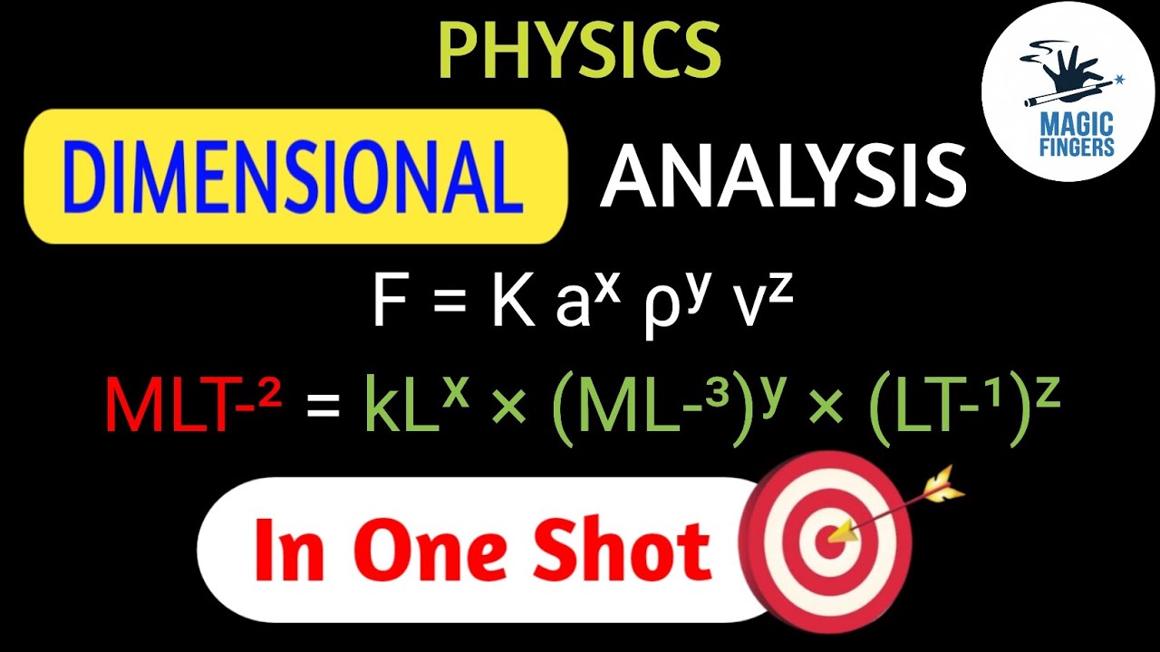 Master Dimensional Analysis in Minutes with @DeExpert_tutor - YouTube