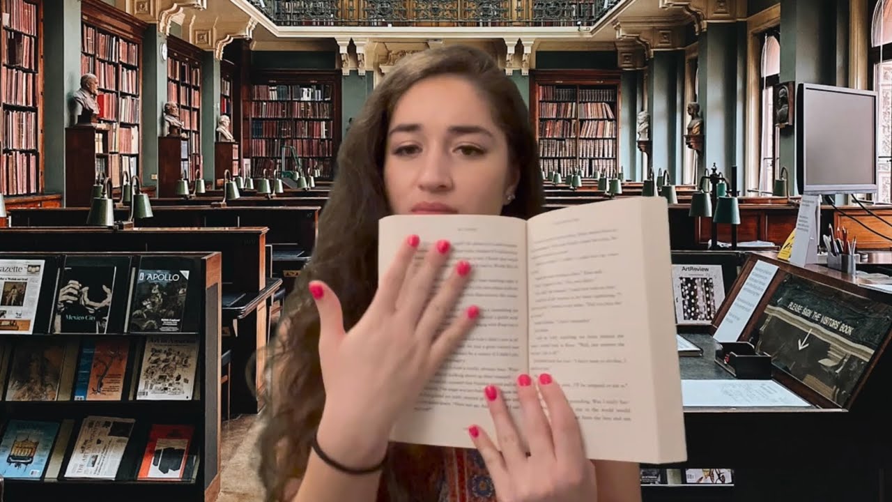 📚 A Visit to The Library 📚 ~ ASMR Role-Play ~ Soft Spoken ~ Book Sounds ...