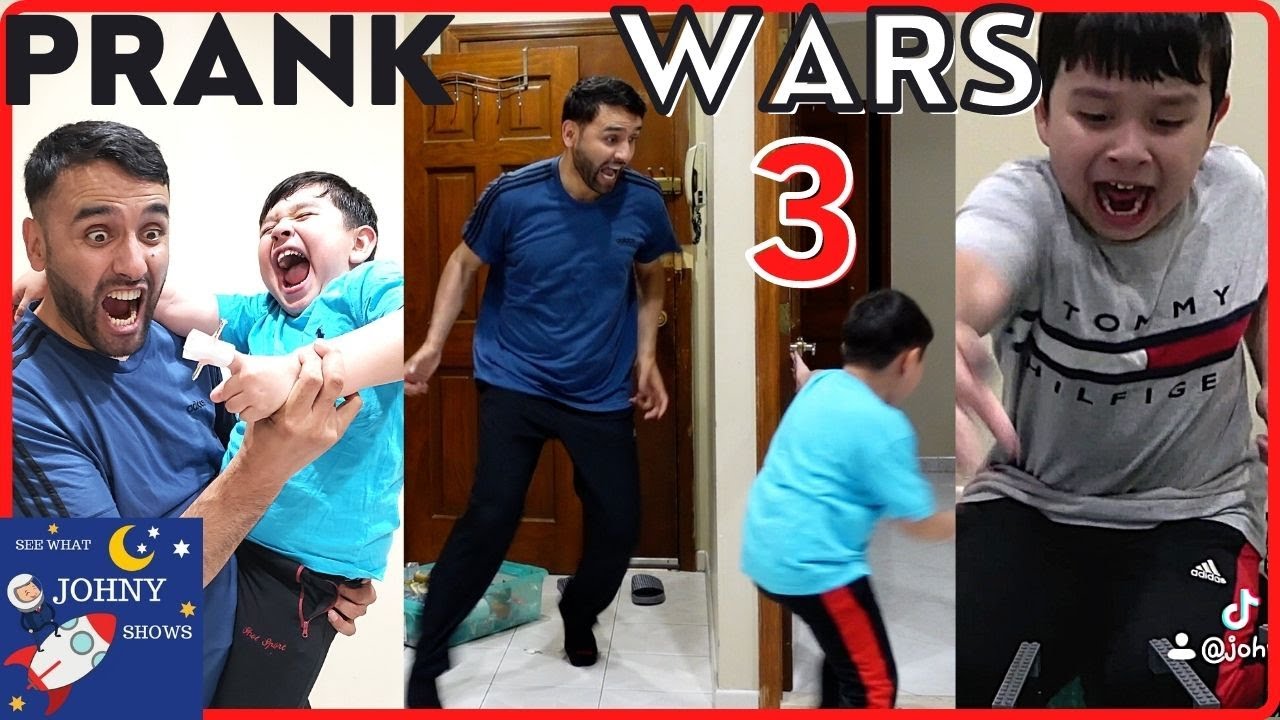 Johny Shows Epic Family Prank Wars Funny Pranks To Do PART 3 - YouTube