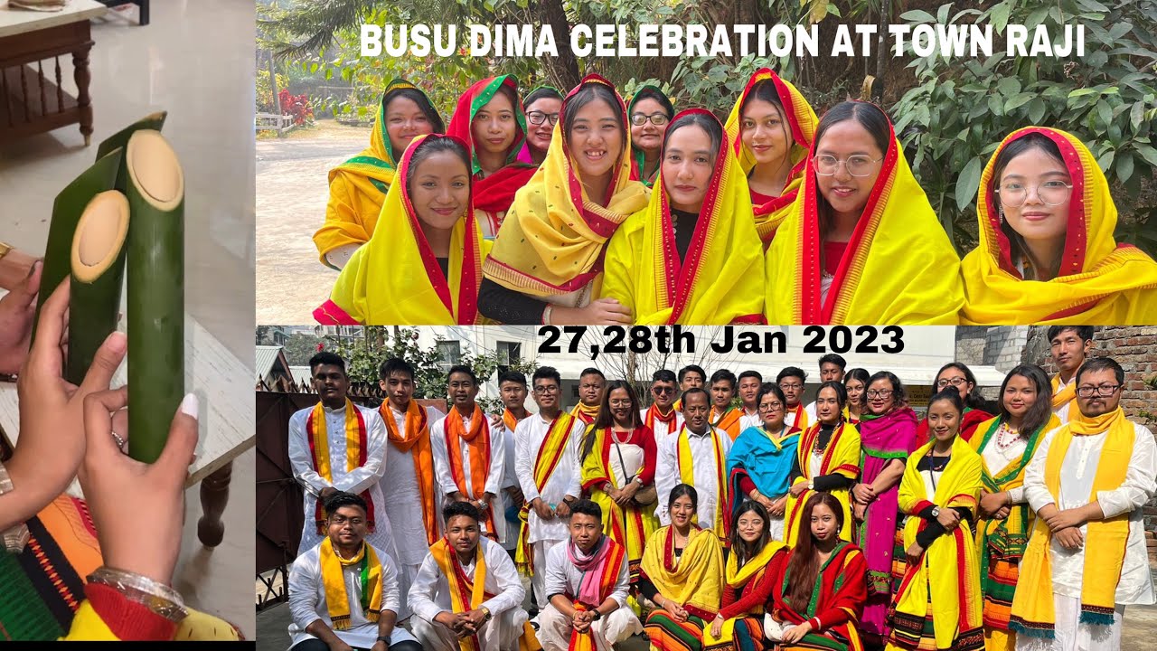 CELEBRATING BUSU DIMA FESTIVAL IN TOWN RAJI 2023🥂🎉 |Haflong|Dimahasao ...