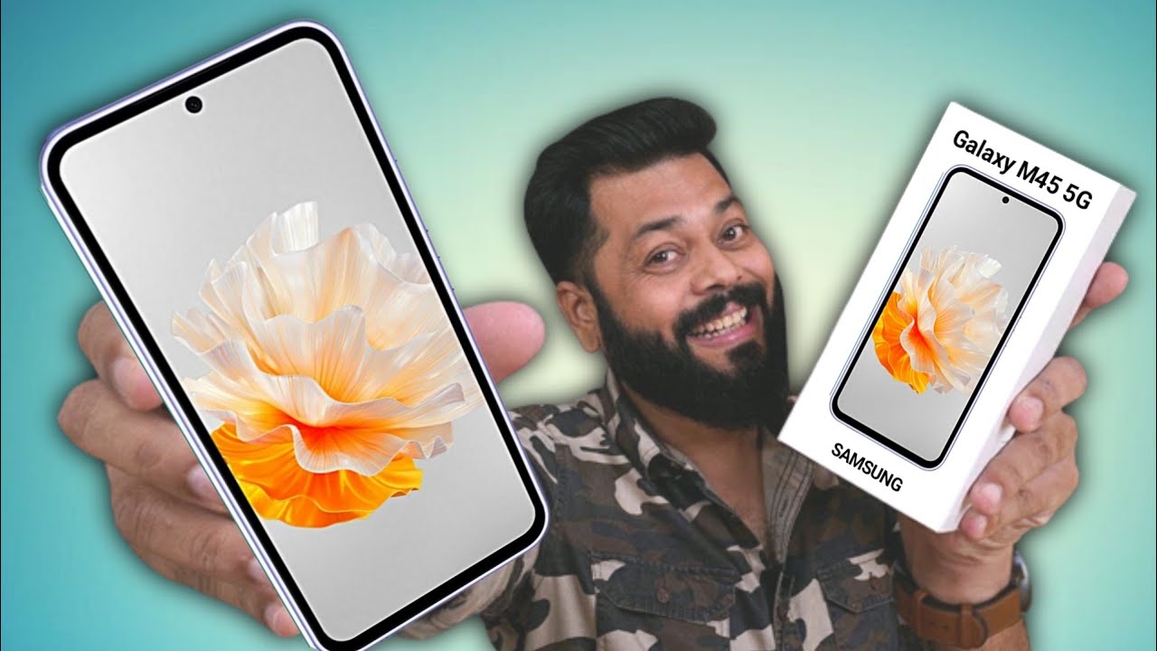 Samsung Galaxy M45 5G Unboxing, price & review - YouTube