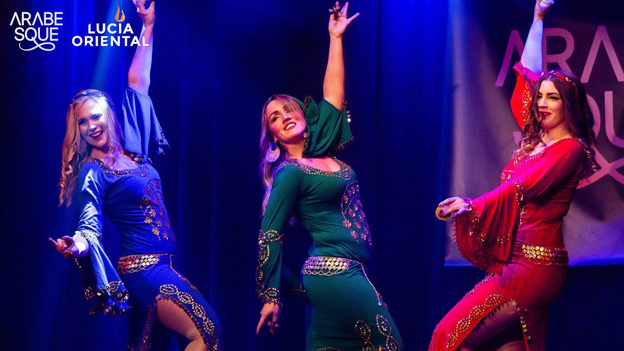 Ghawazee dance - Arabesque Academy at Lucia Oriental - YouTube