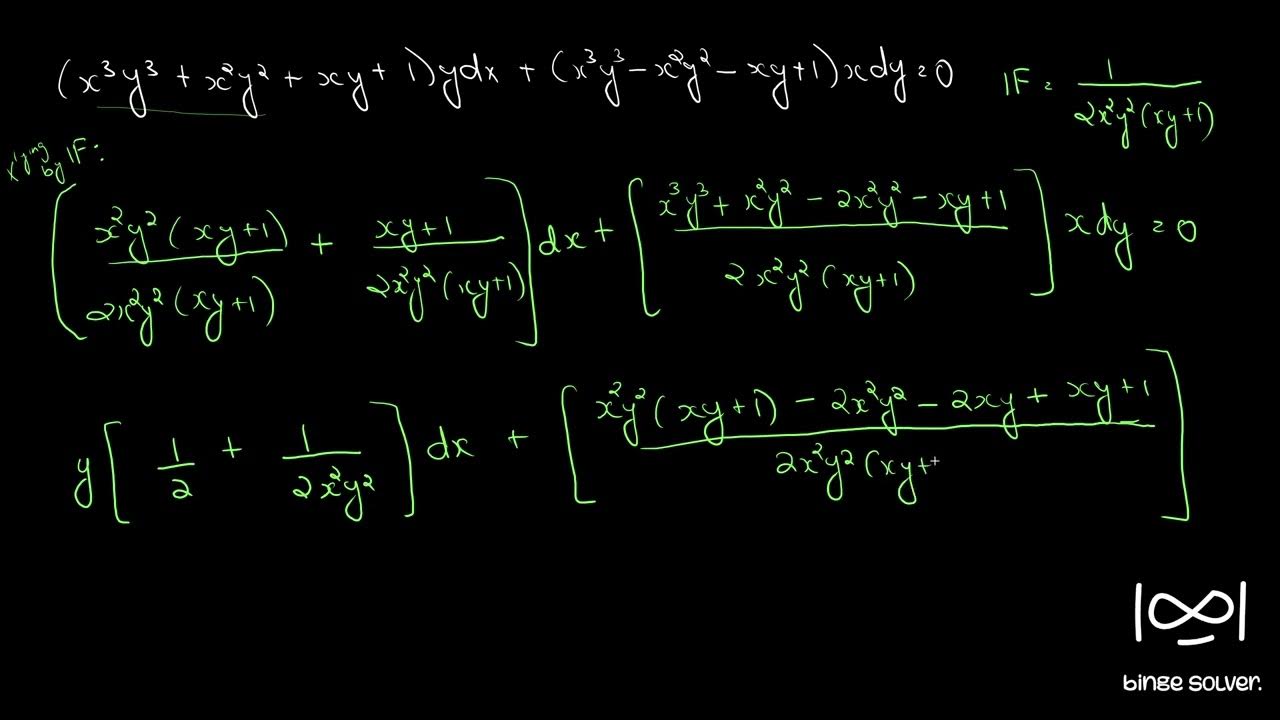 Q206 Solve x 3y 3 X 2y 2 Xy 1 ydx x 3y 3 X 2y 2 xy 1 xdy q206-solve-x-3y-3-x-2y-2-xy-1-ydx-x-3y-3-x-2y-2-xy-1-xdy
