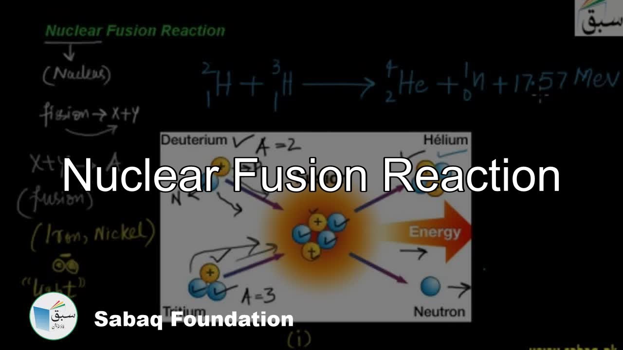 Nuclear Fusion Reaction