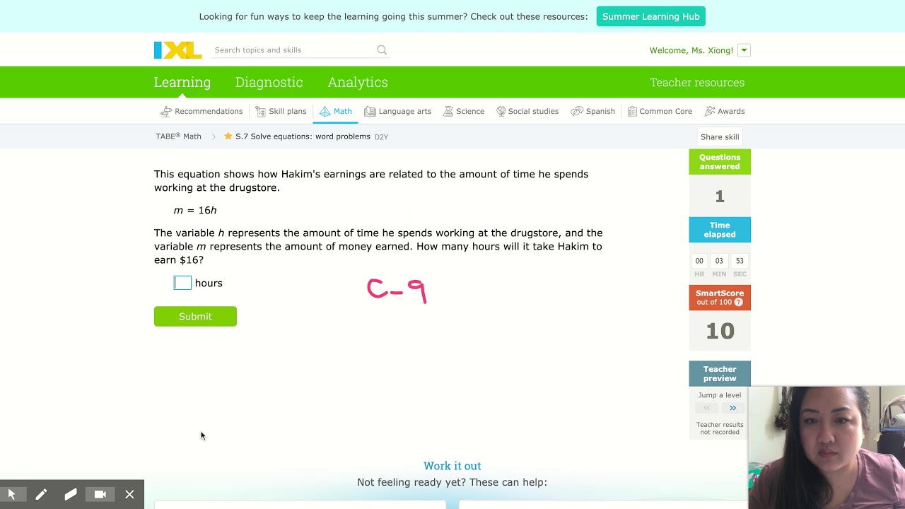 IXL | Solve equations: word problems | 7th grade math - YouTube