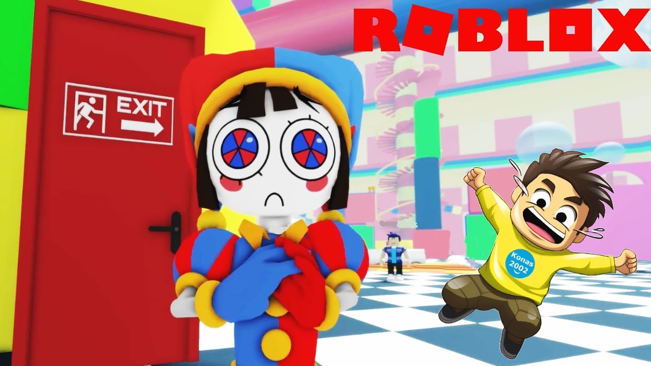 ROBLOX DON’T CALL POMNI’S AMAZING DIGITAL CIRCUS AT 3AM ! || Roblox ...