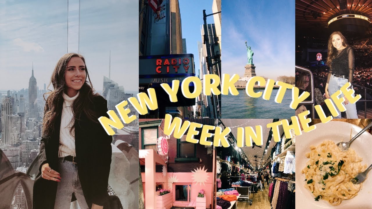 NEW YORK CITY WEEK IN THE LIFE VLOG | PART ONE - YouTube