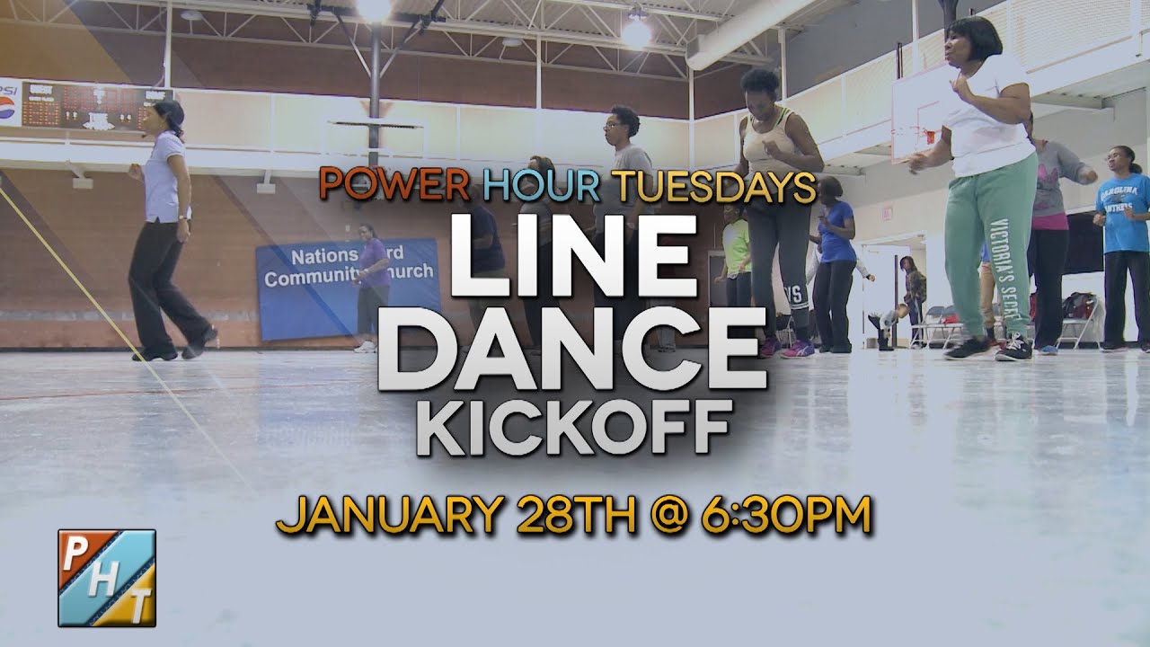 2020 Power Hour Tuesdays Line Dance Class Kickoff - YouTube