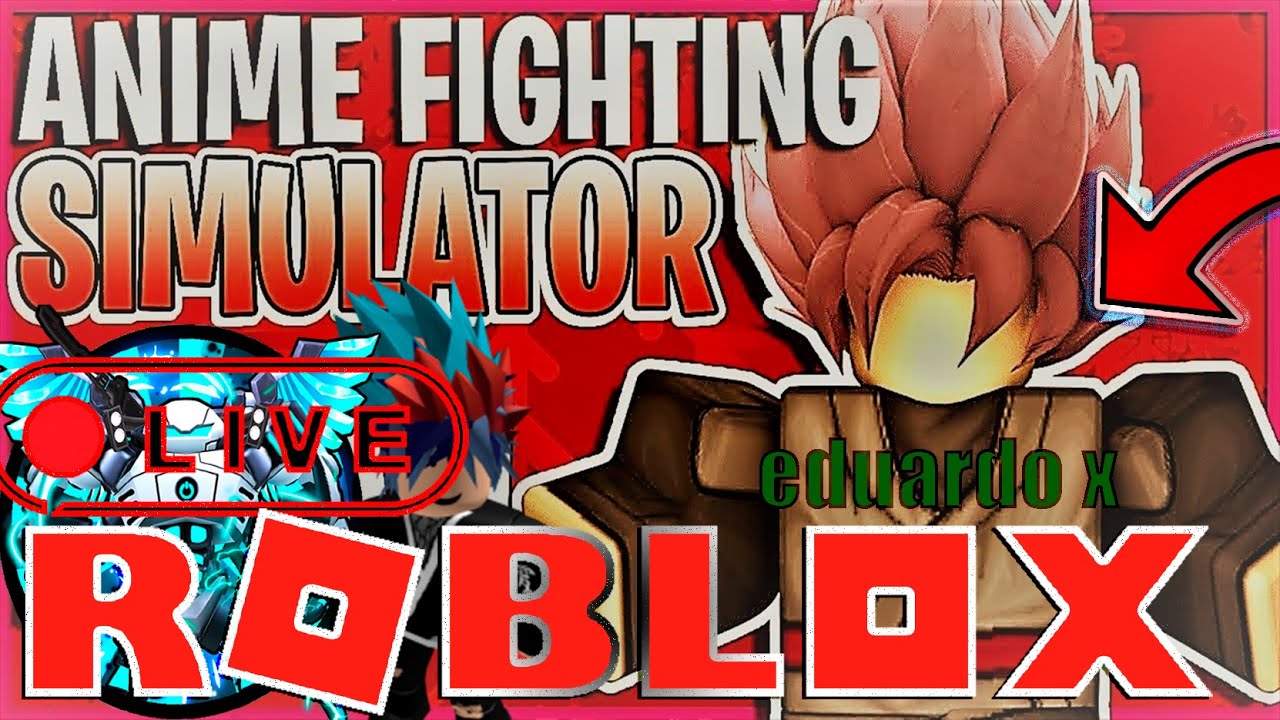 ROBLOX AO VIVO. # 05_ ANIME FIGHTING SIMULATOR, - YouTube