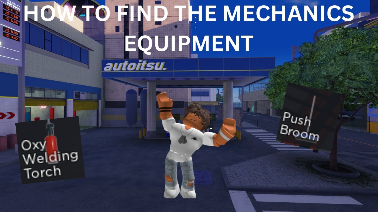 How to get the Mechanics equipment in Zaibatsu (Roblox) - YouTube