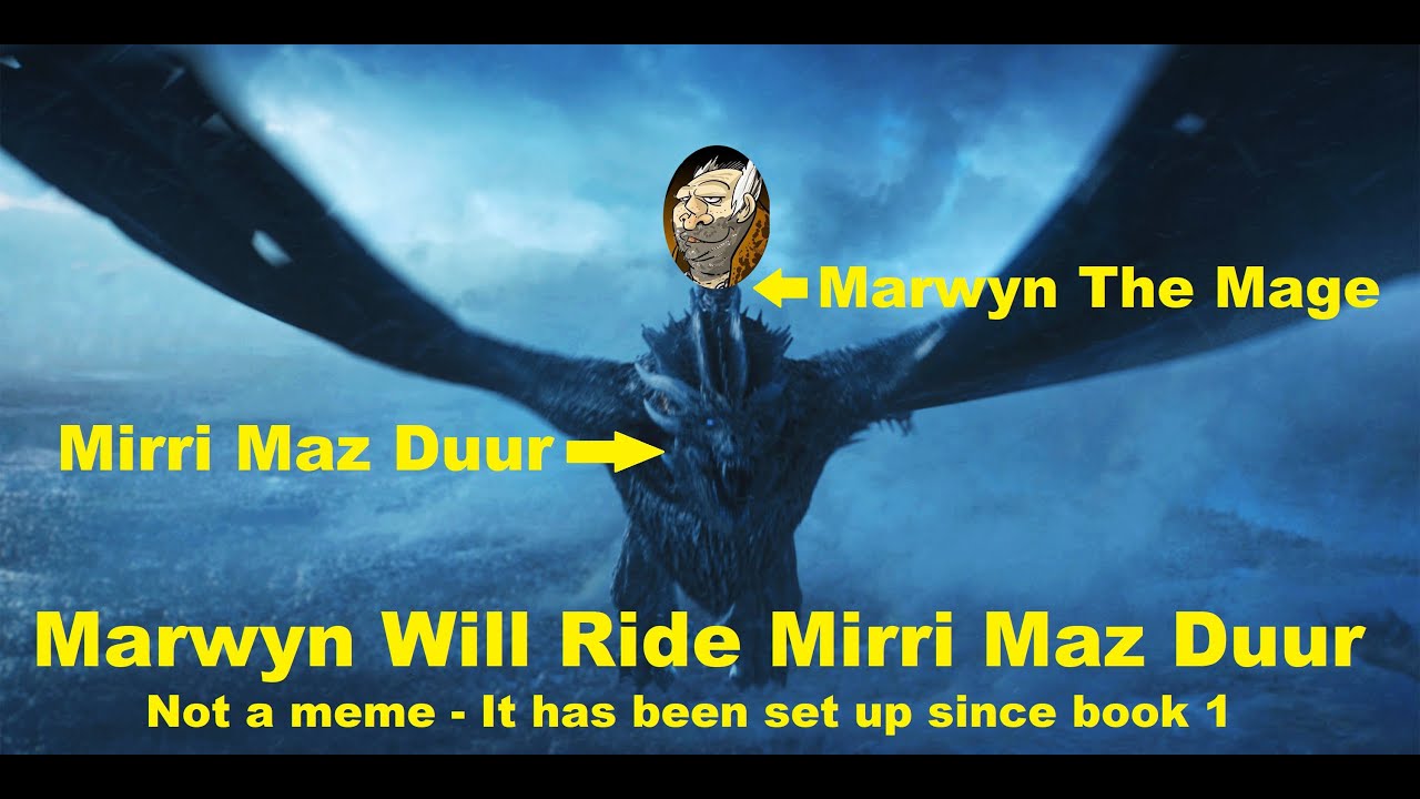 Marwyn Will Ride Mirri Maz Duur - Not A Meme (Winds of Winter Theory ...