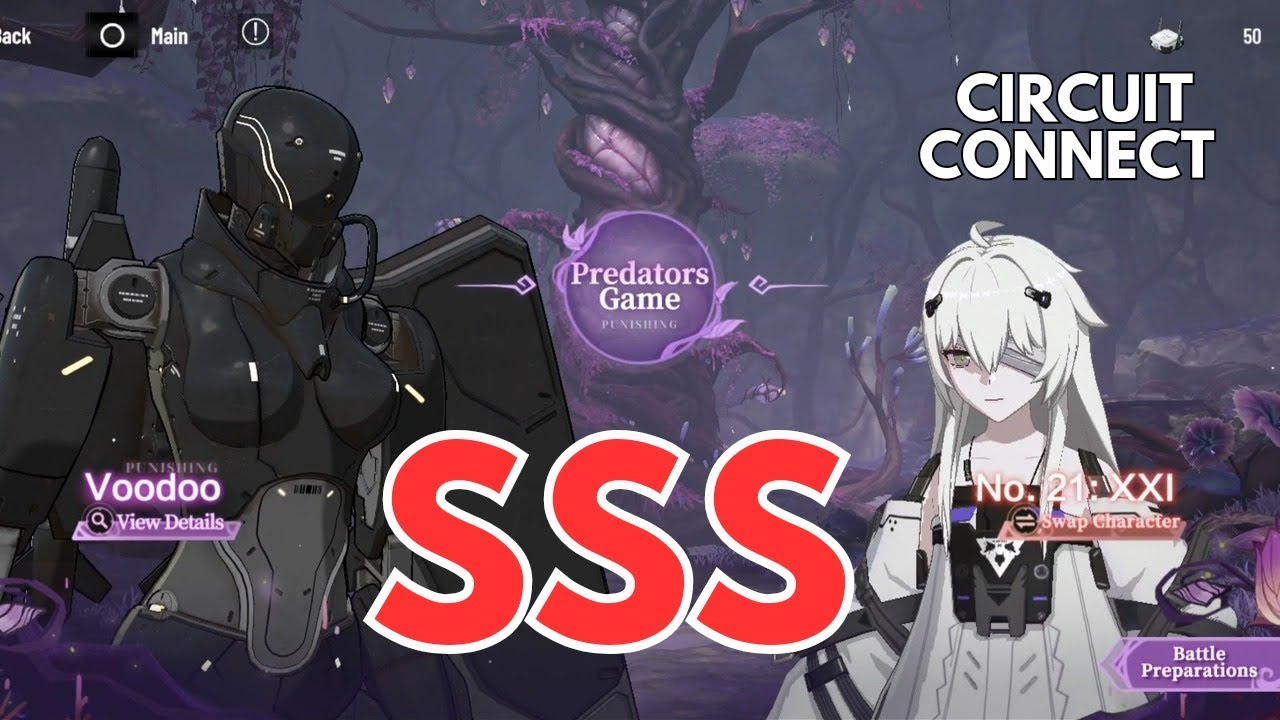 Punishing Gray Raven: Circuit Connect ~ Predators Game: Boss Voodoo ...