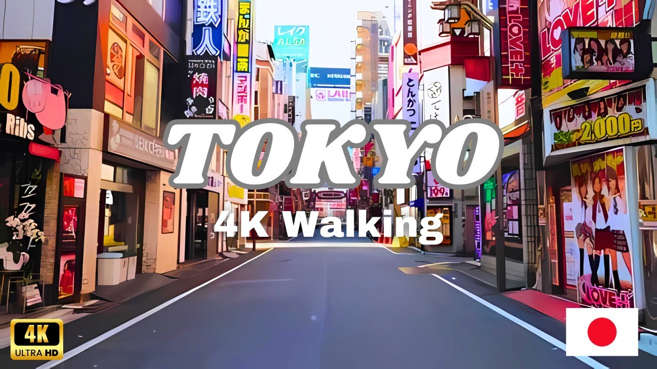 Tokyo Walking 4K || Japan 4K || 日本の美しさ || Scenic Walking || Scenic ...