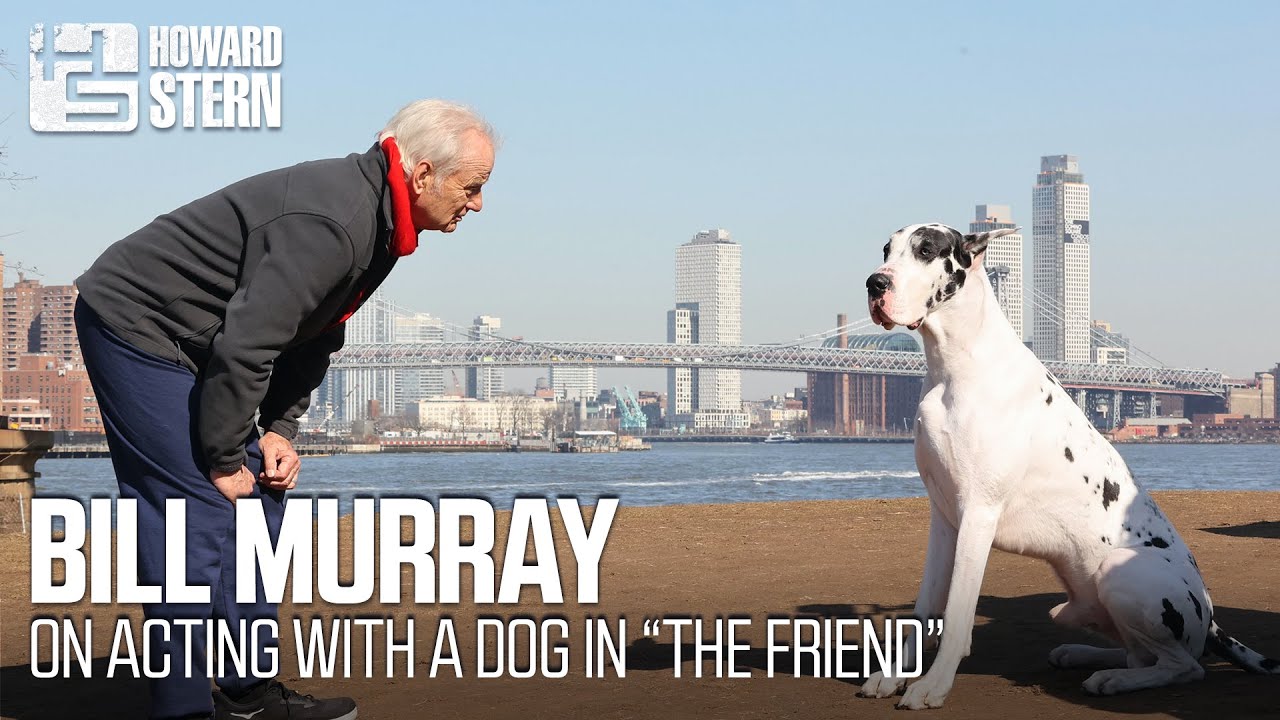 Bill Murray on Acting With a Dog in “The Friend” - YouTube