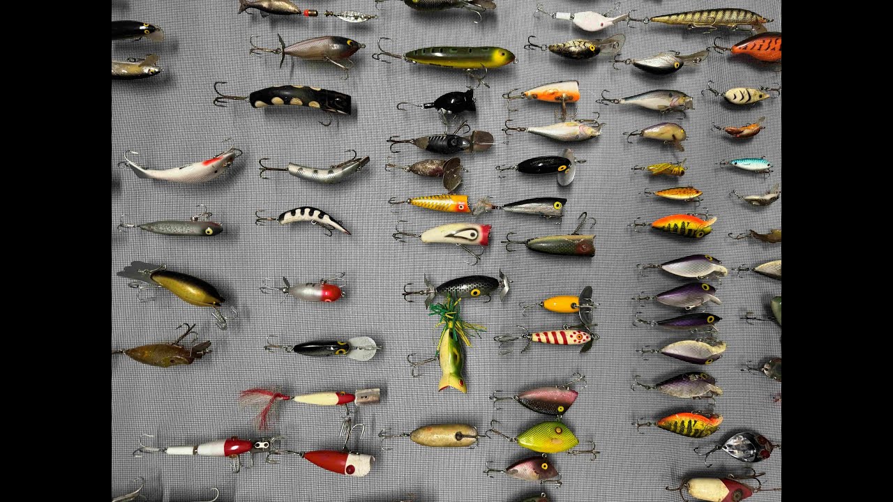 How to Collect Fishing Lures and Display Them - YouTube