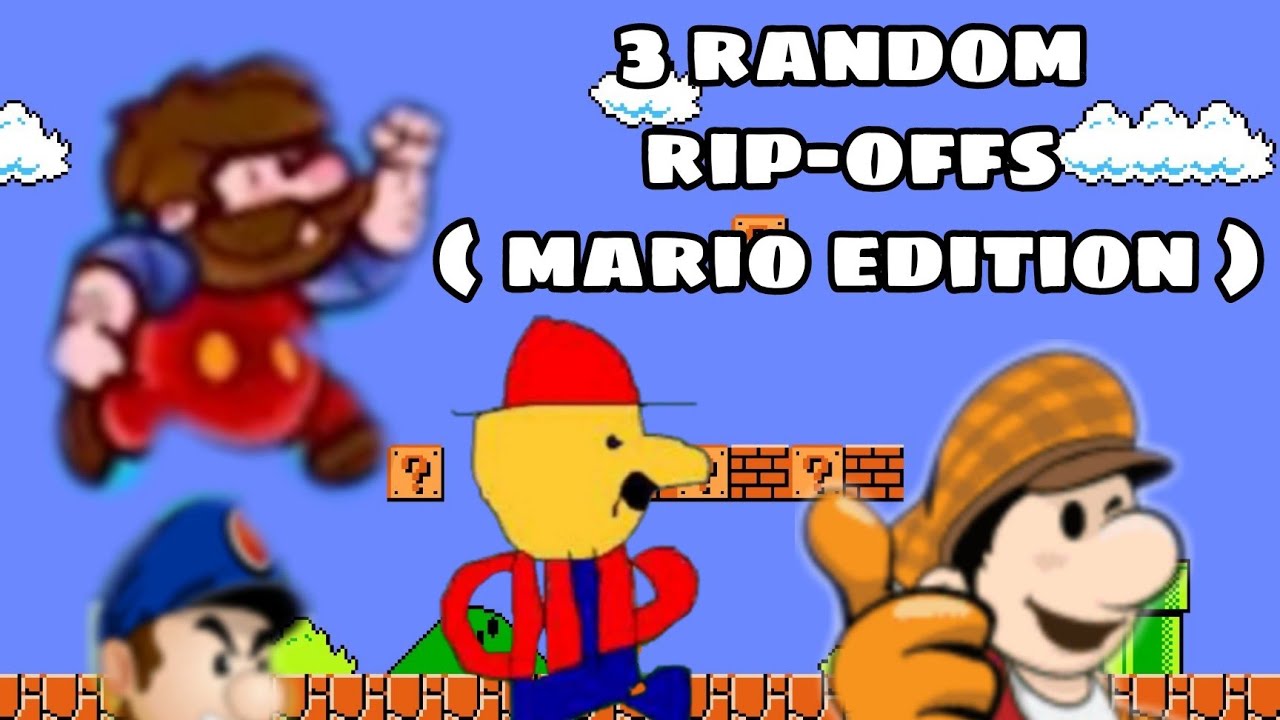 3 Random Rip-offs/Copy-offs ( Mario Edition ) - YouTube