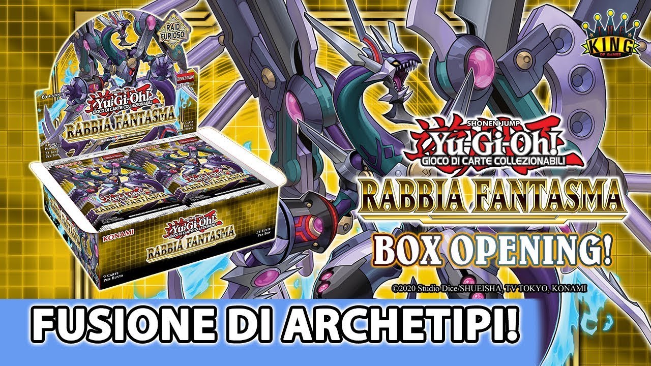 Yu-Gi-Oh! RABBIA FANTASMA ANTEPRIMA BOX OPENING x2! - YouTube