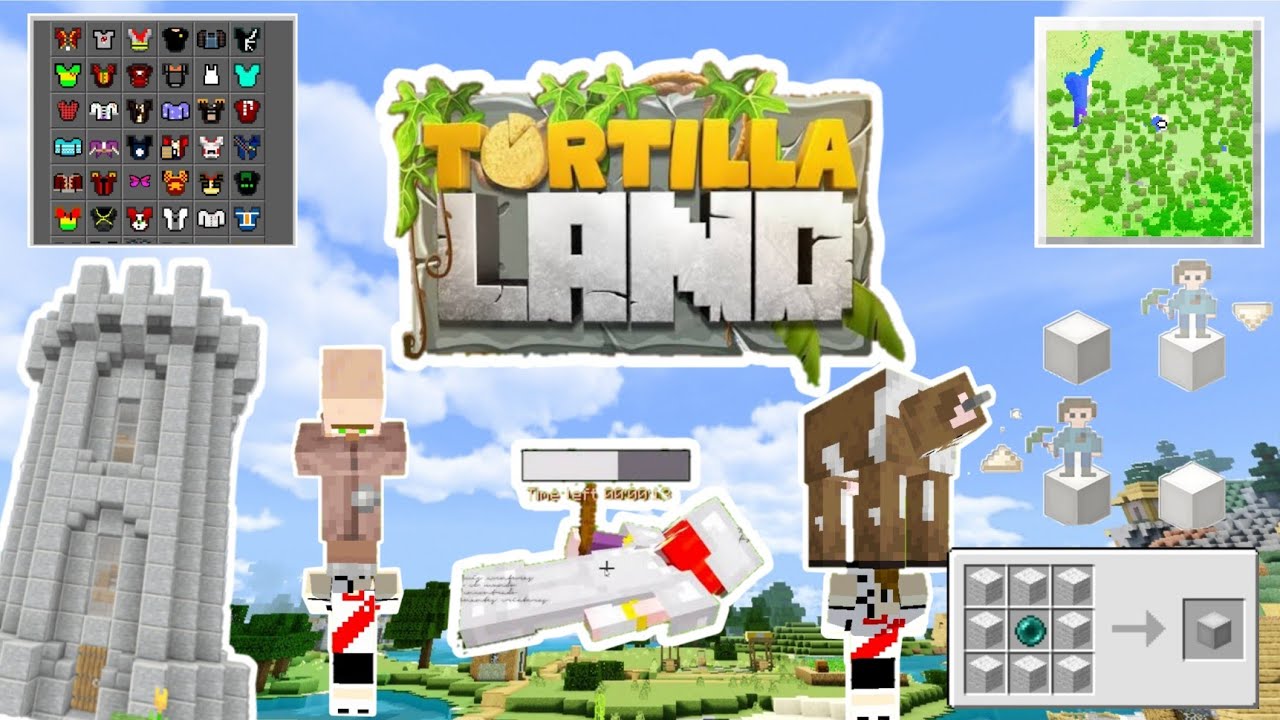 MODS DE TORTILLALAND PARA MINECRAFT PE 1.17 1.17.10 - YouTube