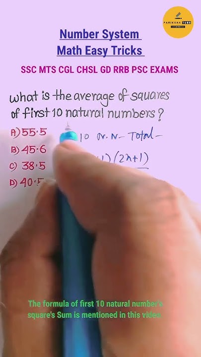 Natural number tricks 🌺| #logicalreasoning #mathstricks #logicallreasoning #logicaltricks #maths ...
