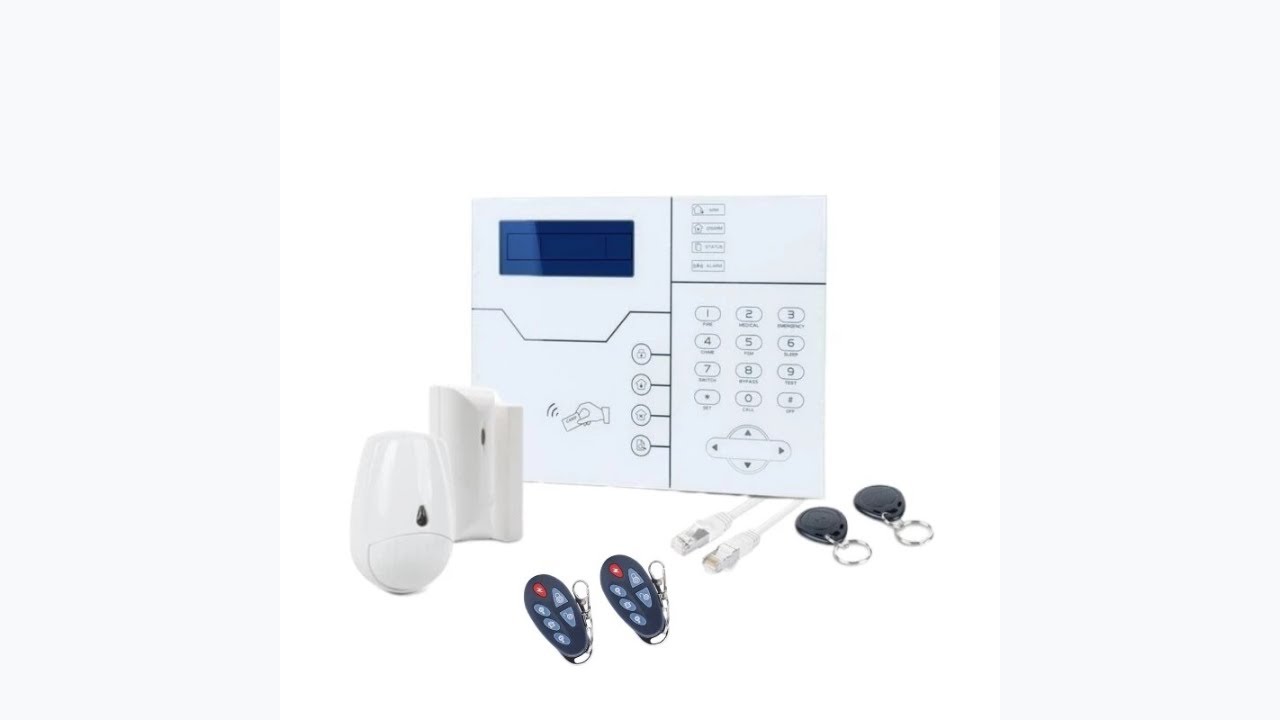 Review 433MHz 868MHz Focus Wireless TCP/IP GSM 4G Alarm System ...