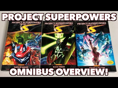 Project Superpowers Omnibus Vol 1 - 3 Overview!