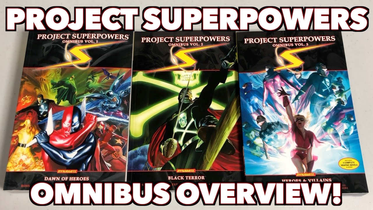 Project Superpowers Omnibus Vol 1 - 3 Overview! - YouTube