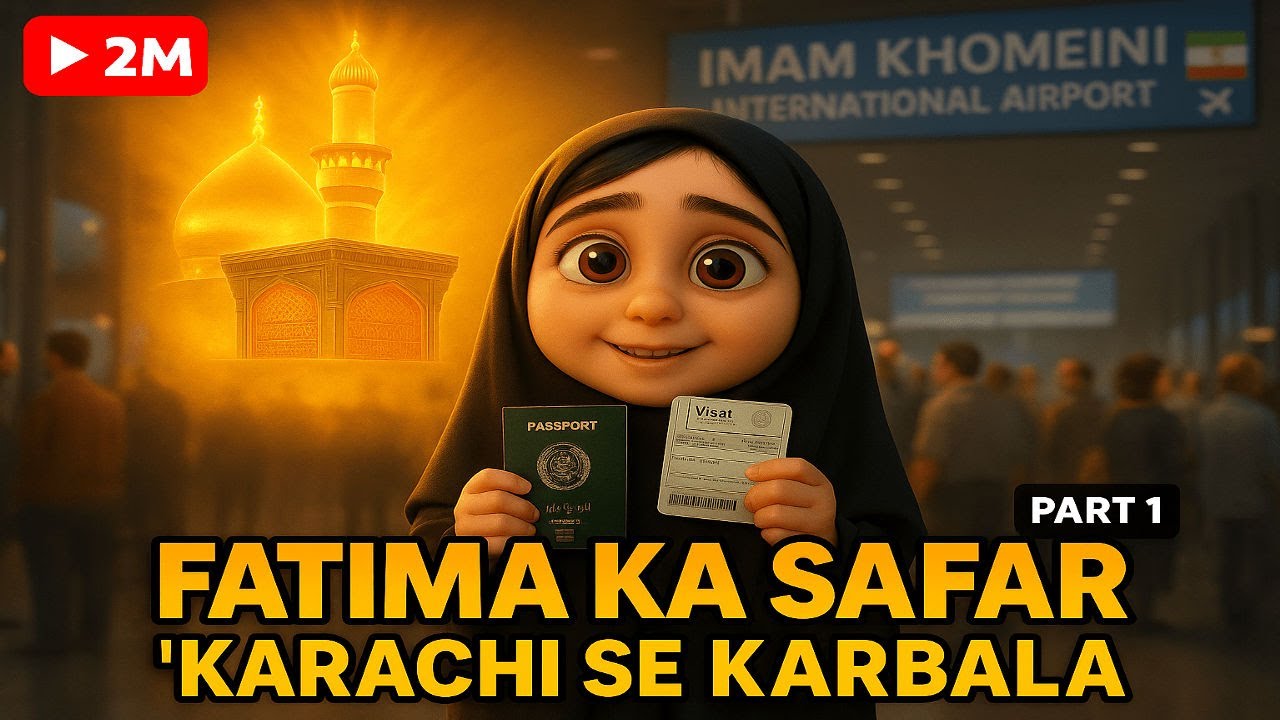 Mera Sabse Bara Khwab—Karbala Aur Najaf Ka Safar—4k Animated series ...