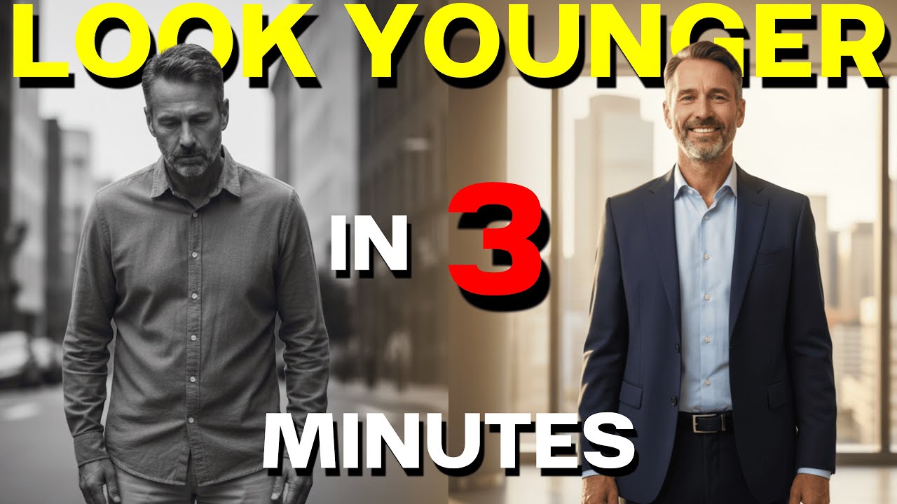 Men Over 40: The Posture Trick That Makes You Look Younger Instantly ...