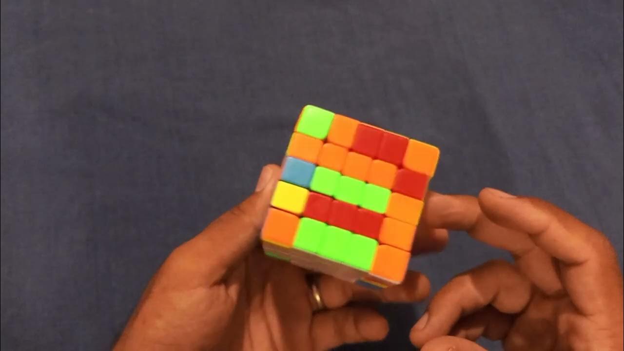 How to solve a 5 by 5 cube with example solve - YouTube How to solve a 5 by 5 cube with example solve - YouTube