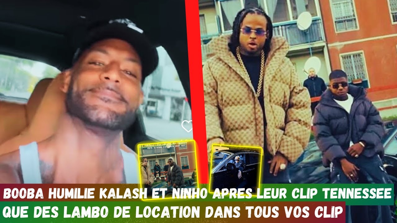 Booba humilie Kalash et Ninho apres leur clip Tennessee montrez nous ...