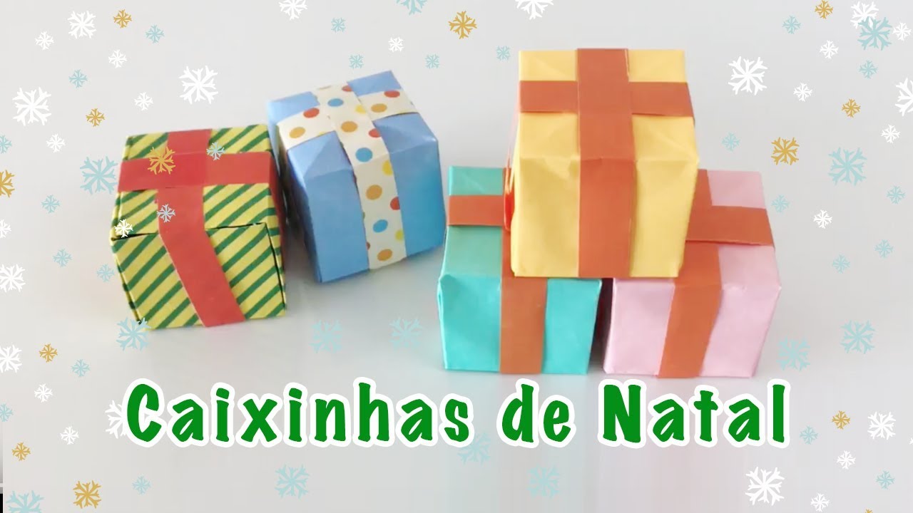Origami - CAIXINHA de PAPEL(Paper Box) - Passo a Passo - YouTube