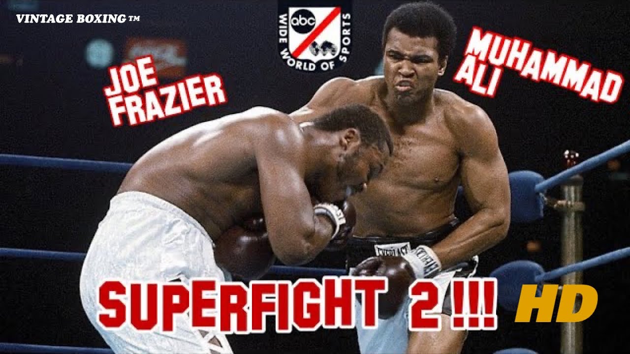 Muhammad Ali vs Joe Frazier 2 (1974) ABC Wide World of Sports 1080p ...