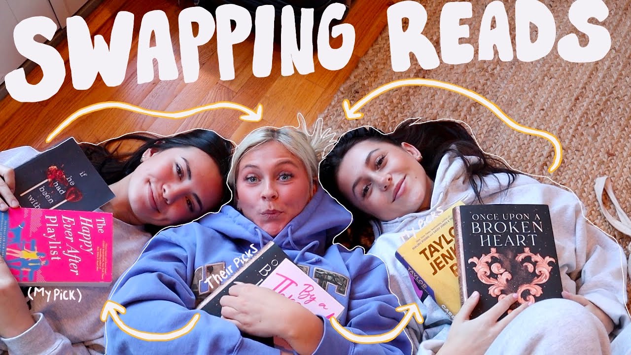 We swapped our favorite books ft: @SaraCarrolli @haleypham - YouTube