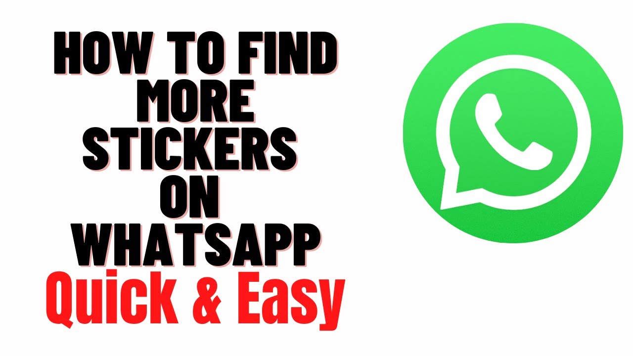 how to find more stickers on whatsapp,how to search for more stickers ...