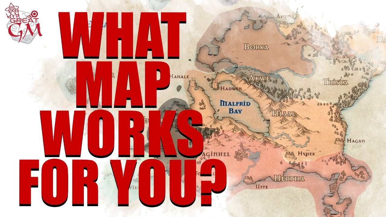 Finding the RIGHT Map for you and your players - YouTube