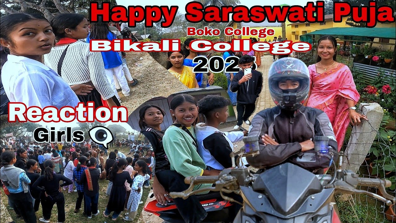Happy Saraswati Puja | Bikali College | Boko College Saraswati Pujar ...