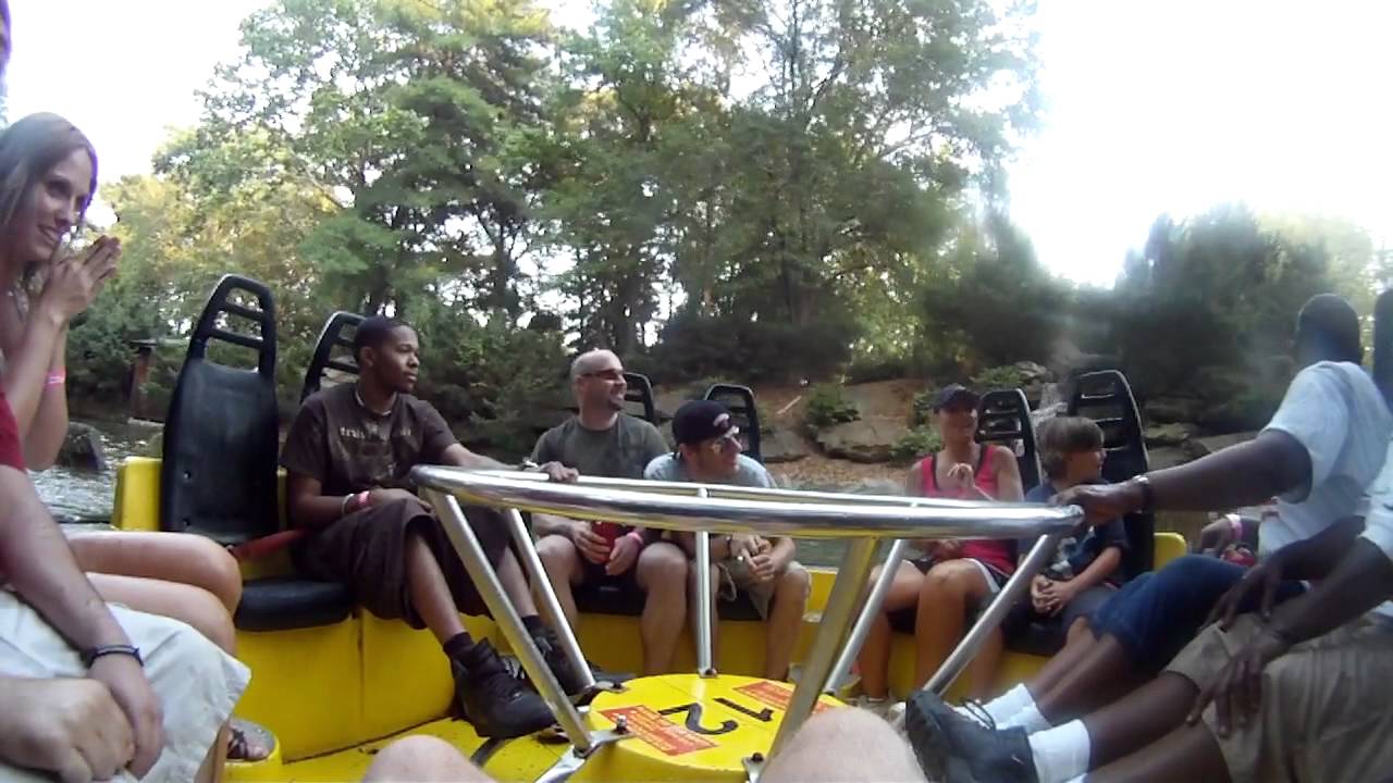 GoPro Hero Thunder River at Six Flags Georgia - YouTube