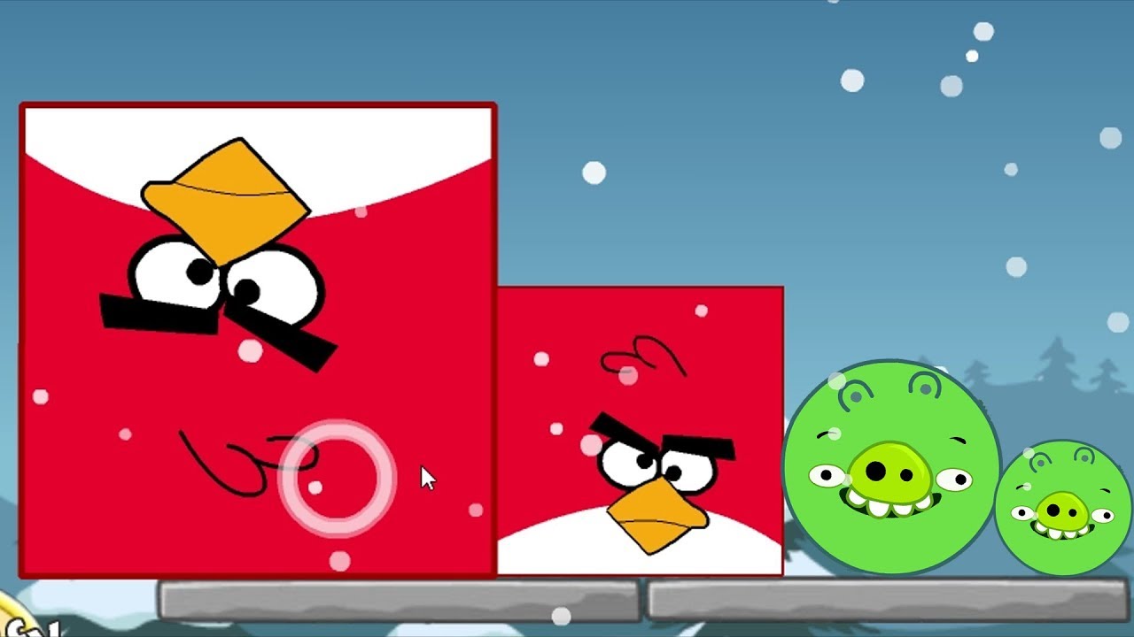 Angry Birds Kick Out Green Pigs - ALL SMALLEST PIG GOT KICKED BY BIG ...