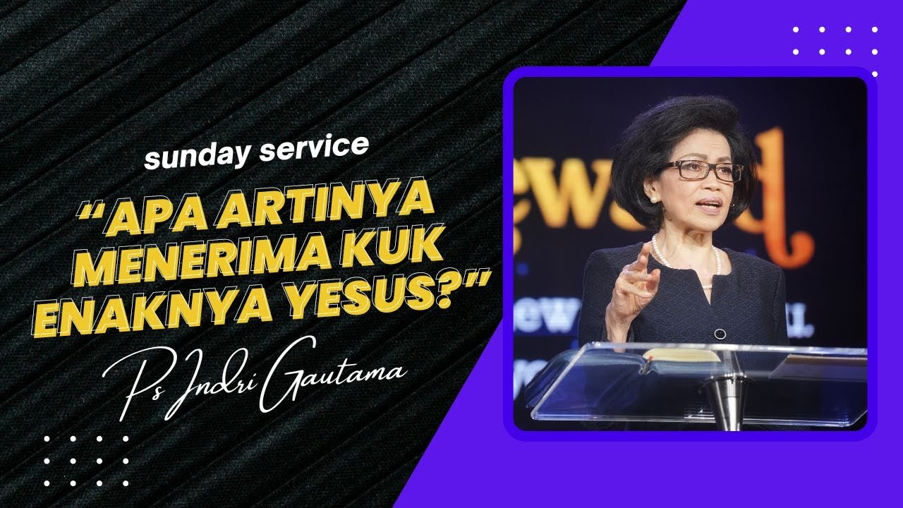 Apa Artinya Menerima Kuk Enaknya Yesus | Ibadah Online 28 Agustus 2022 ...