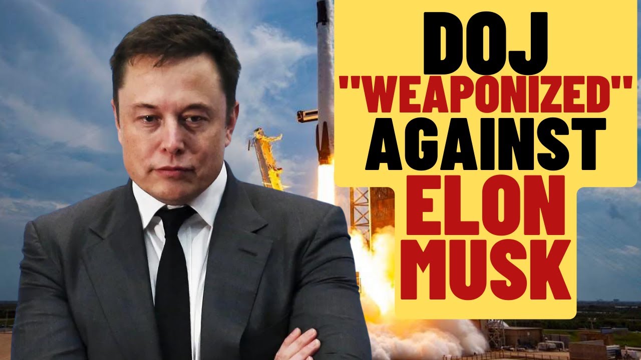 ELON MUSK Responds To INSANE DOJ Lawsuit - YouTube