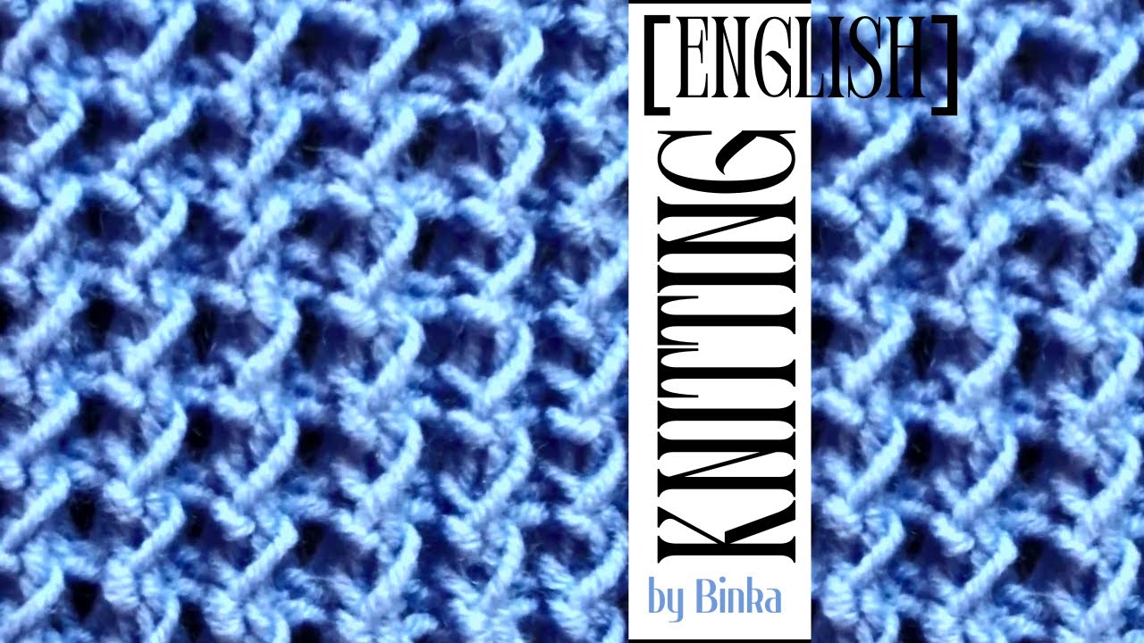 [English] Beginners-friendly original knitting pattern. How to knit ...