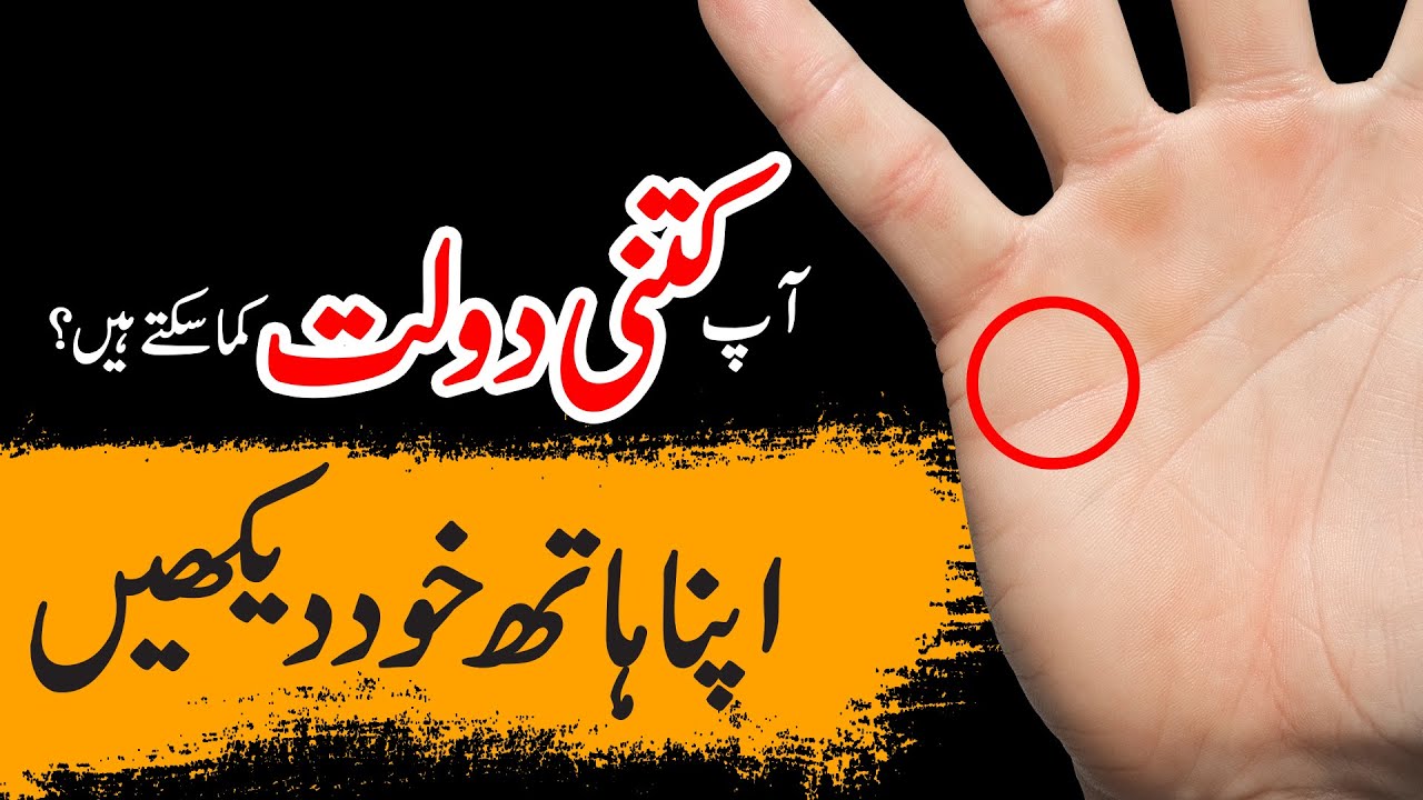 How much Wealth in your palm? | Explanation about Money Line Palmistry ...