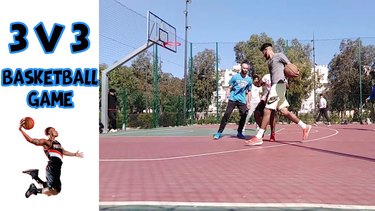 3v3 basketball game 🔥 - YouTube